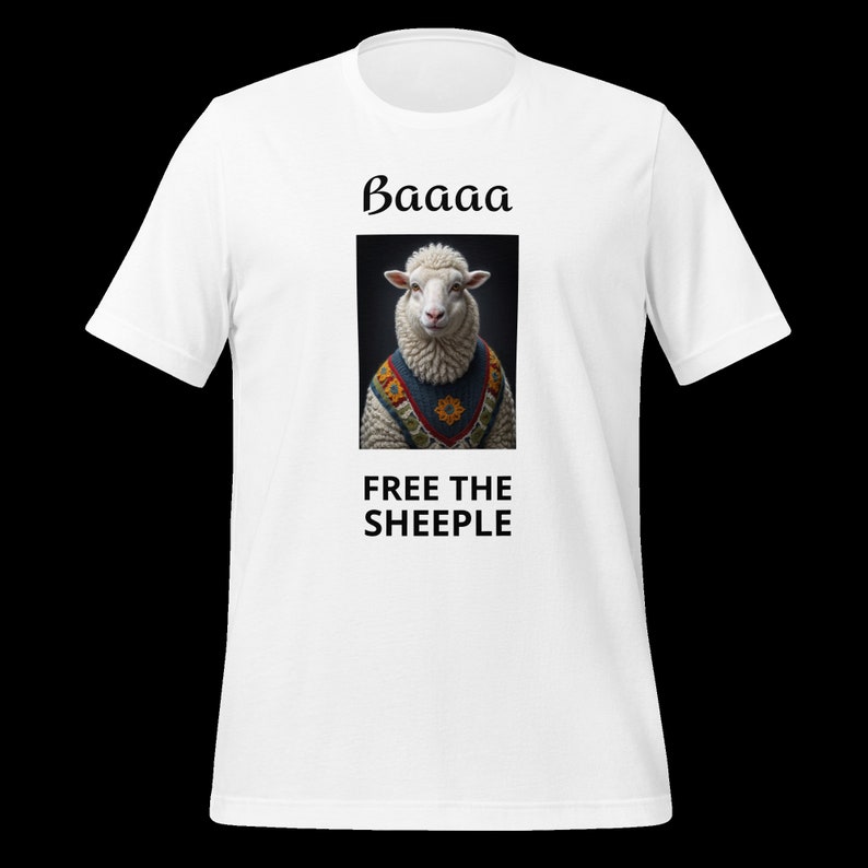 FREE the Sheeple T-shirt - Etsy