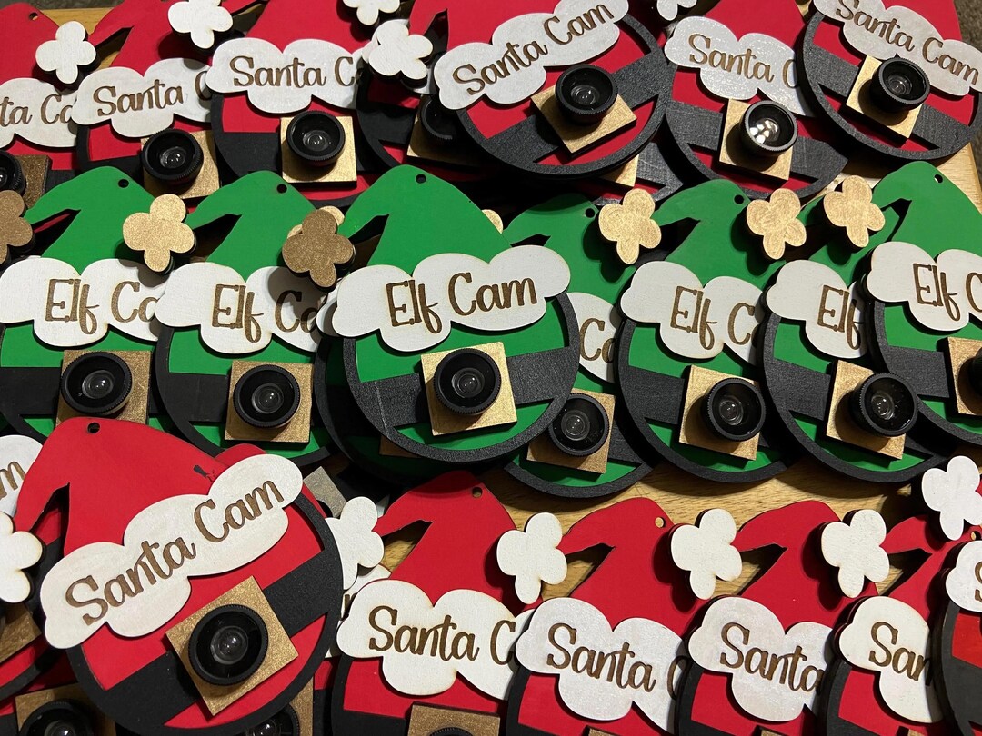 Santa Cam, Elf Cam, Camera, Santa Claus, Monitoring, Elf Kit, Ornament ...