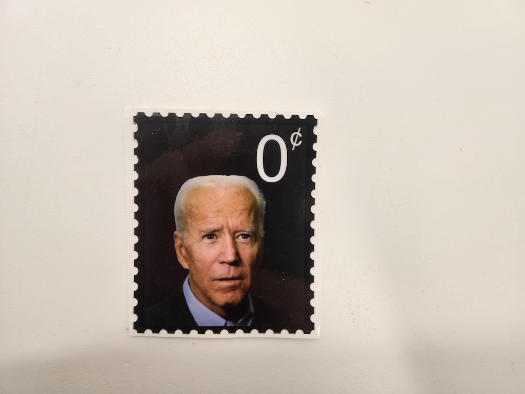 Joe Biden - Stamp - Worth and Has 0 Cents - Decal Car Truck Bumper ...