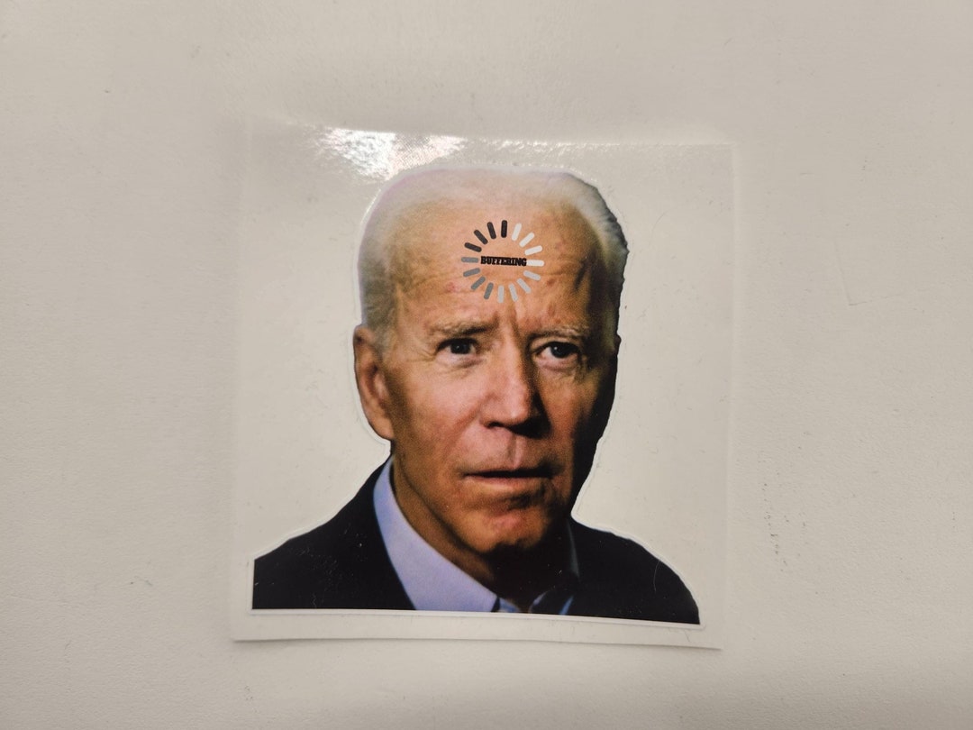 Joe Biden - Buffering / Loading - Decal Car Truck Bumper Sticker - Etsy