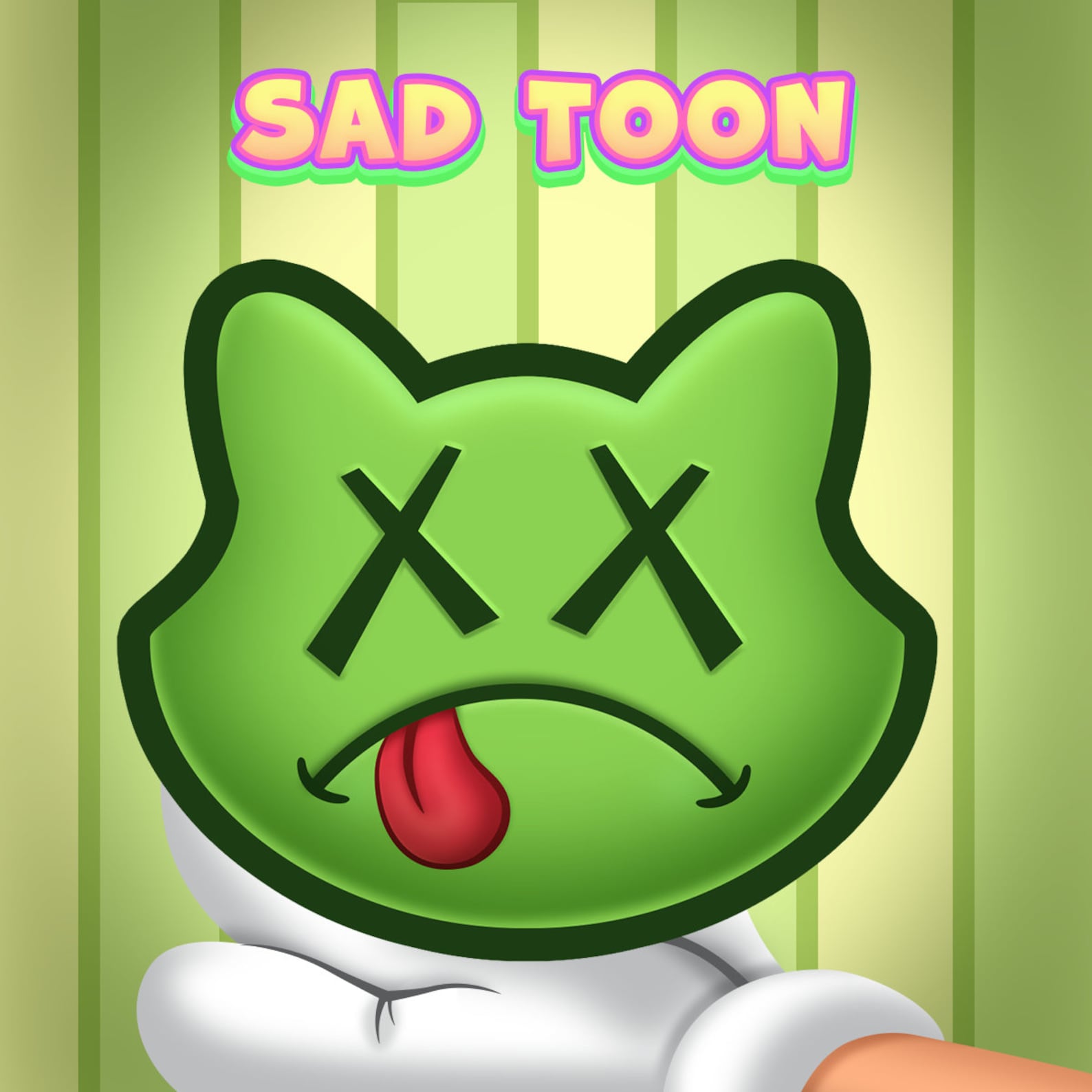 Cat Laff-o-meter Stickers || Toontown | Customizable | 2-5 Inches - Etsy