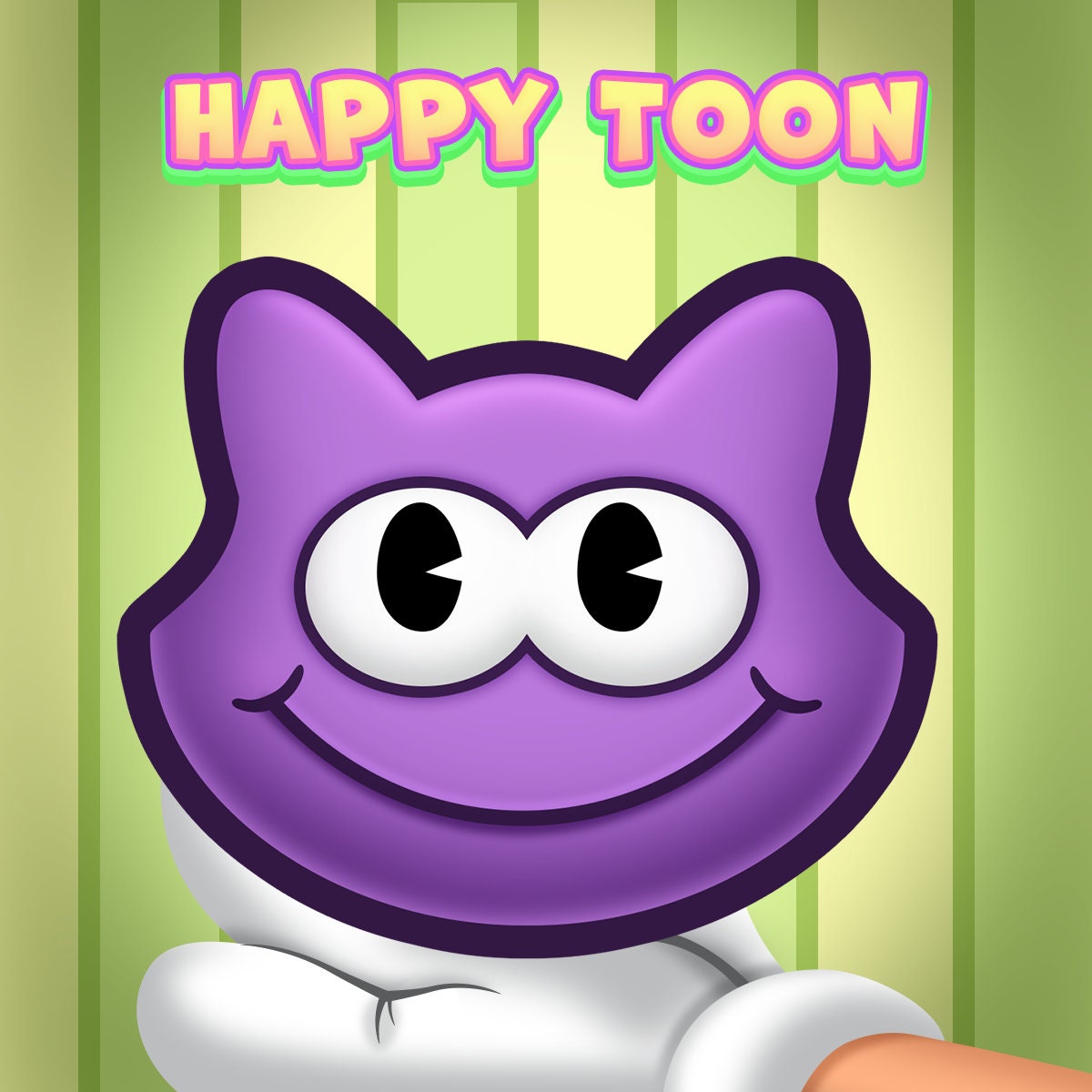 Cat Laff-o-meter Stickers Toontown Customizable Personalized Toon 2-5 ...