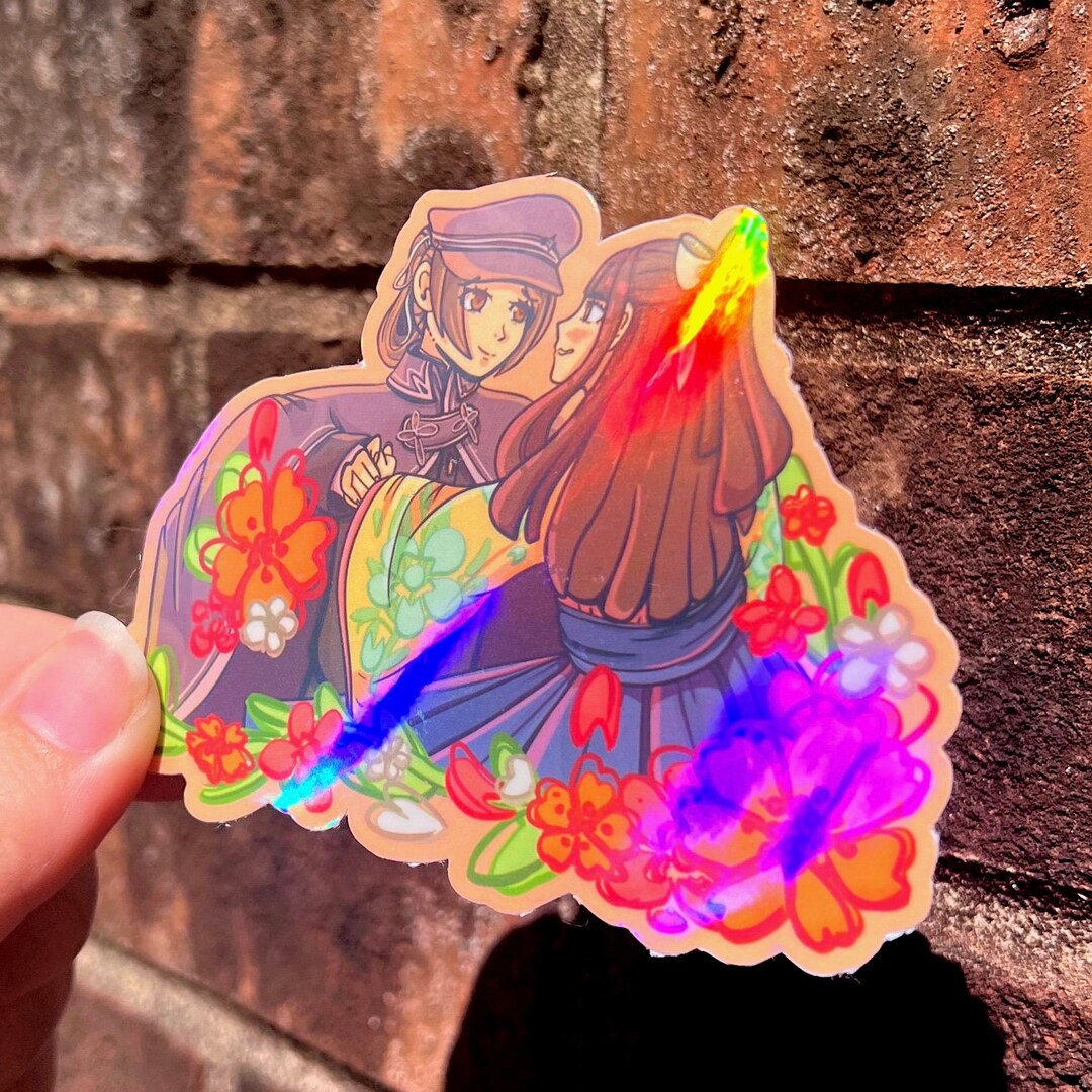 Susato + Rei Sticker | GAAC | 3.5 Inches | Lesbian Ace Attorney ...