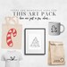 Hand Drawn Christmas Line Art – Holiday SVG PNG Clipart Bundle - Etsy