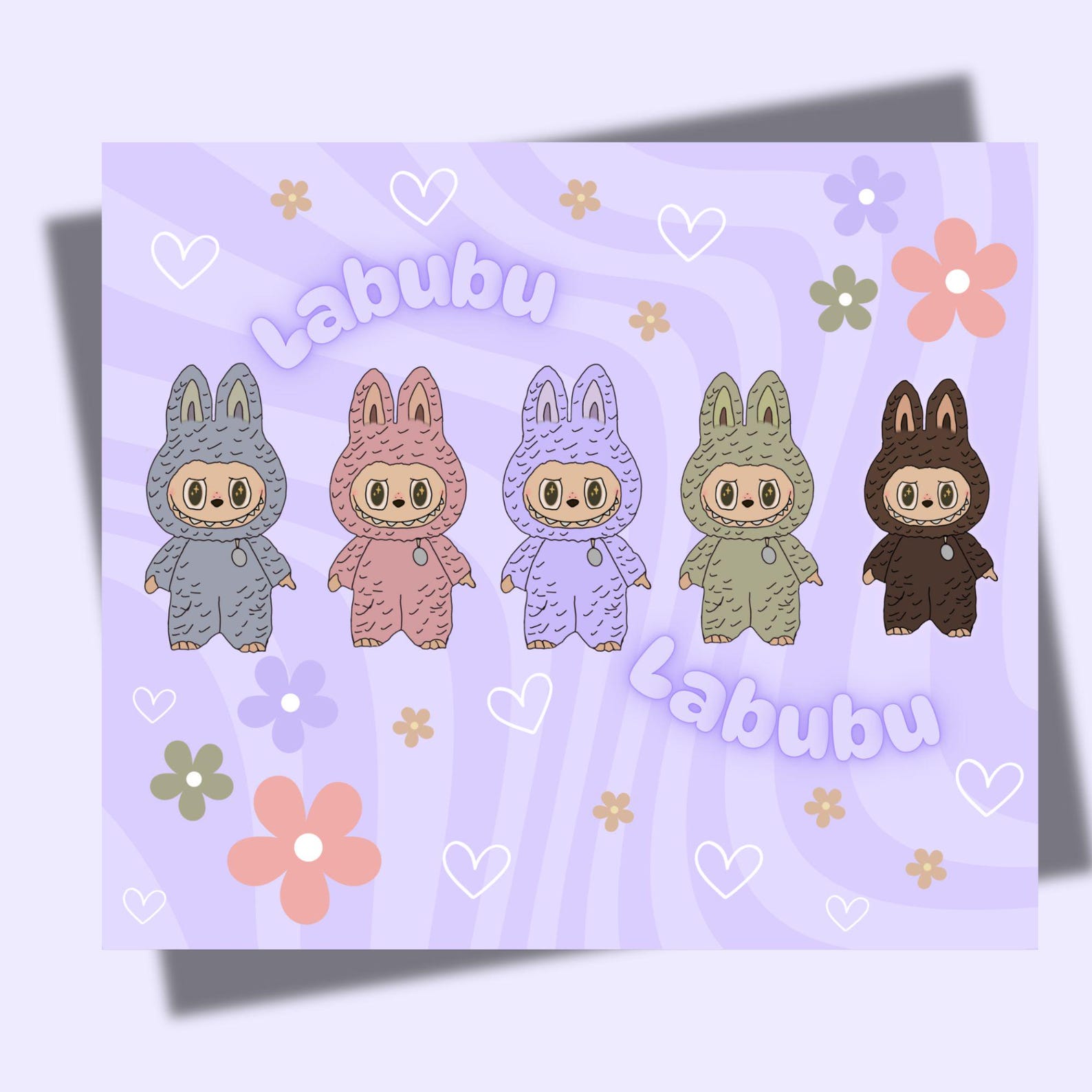 LABUBU PNG | 20oz Tumbler | Labubu Tumbler | Cute Monster Sublimation ...