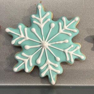 Snowflake Sugar Cookies - Etsy