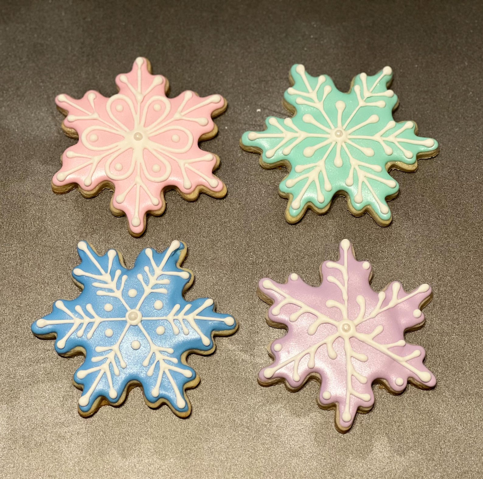 Snowflake Sugar Cookies - Etsy