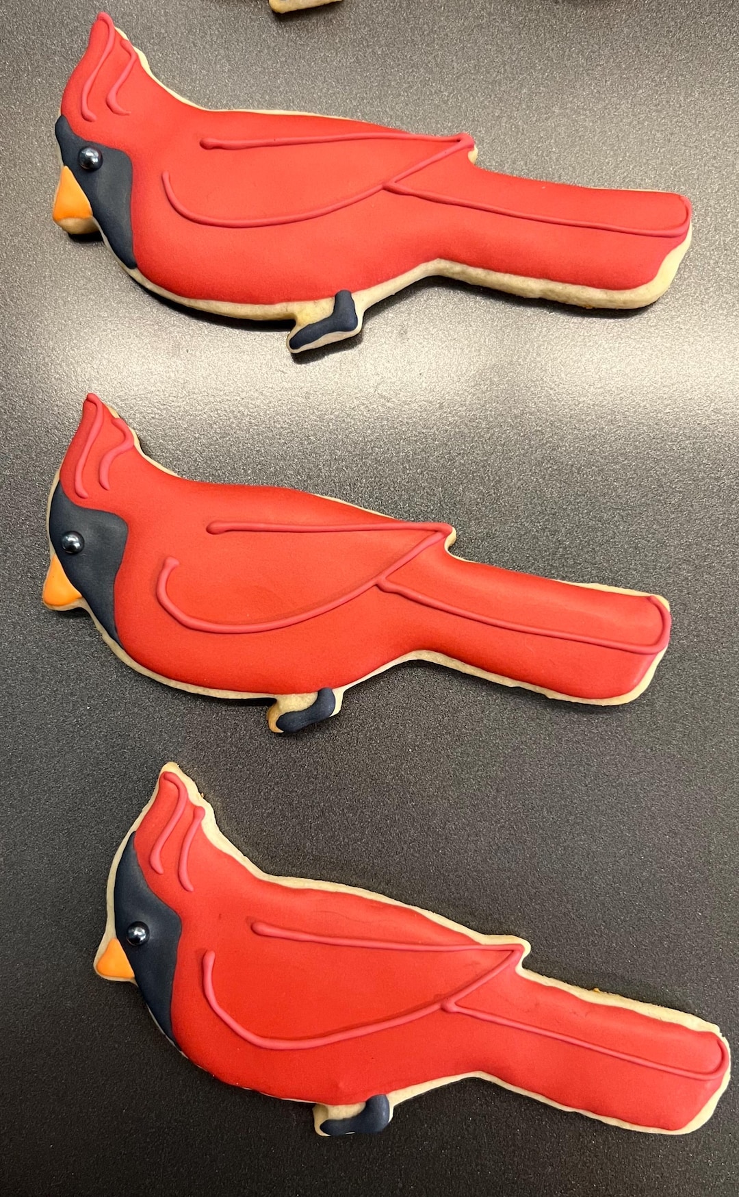Cardinal bird Sugar Cookies - Etsy
