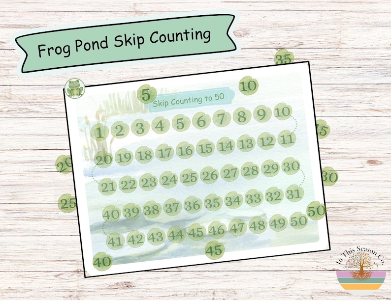 Skip Counting Activity - Etsy