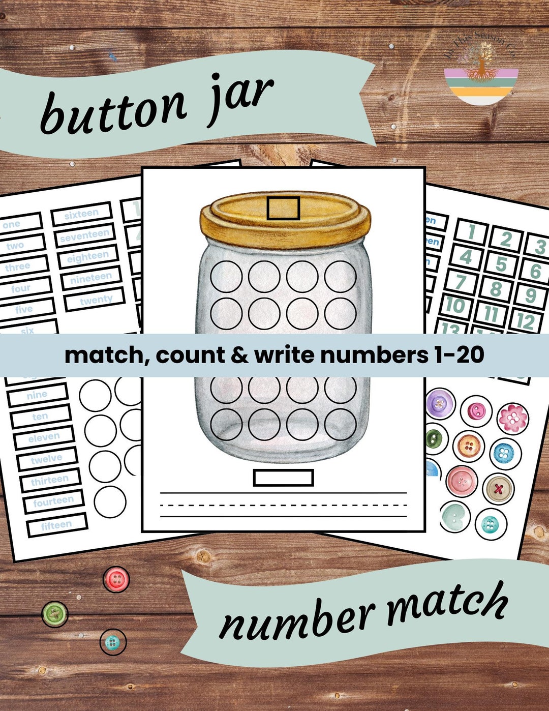 Count and Write Number Match - Etsy
