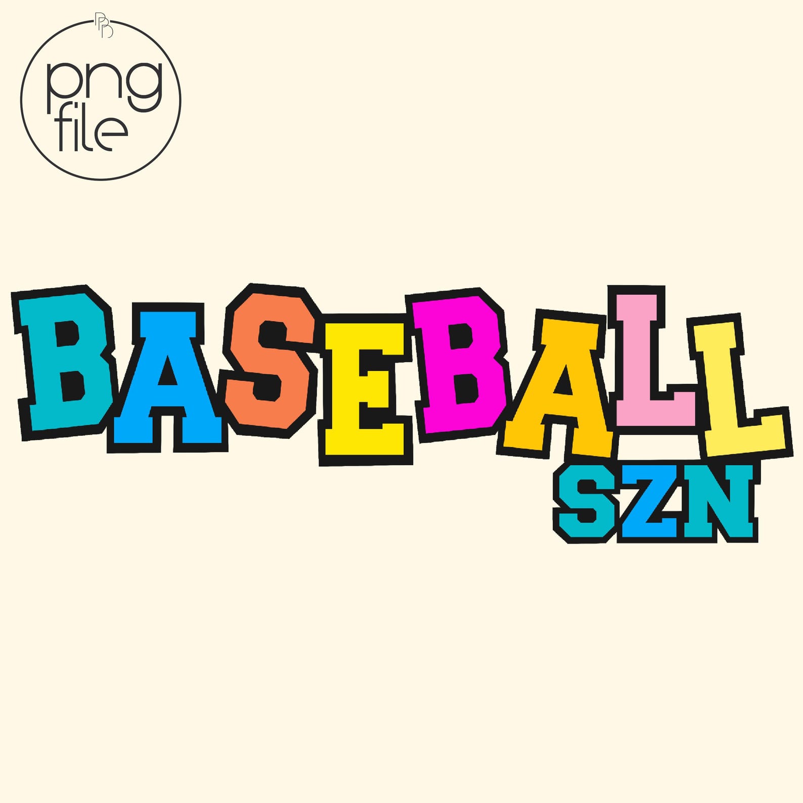 Baseball SZN, Png File - Etsy