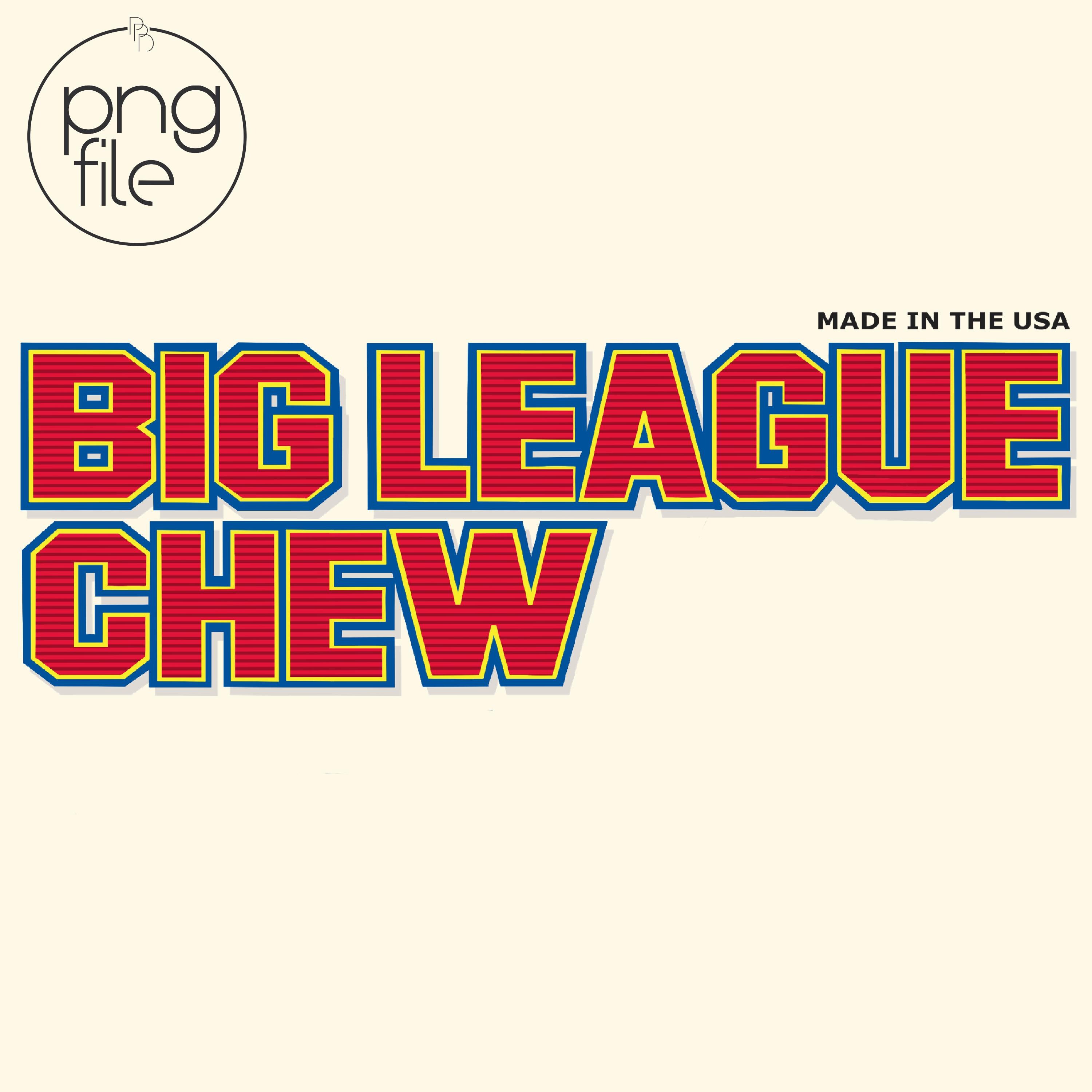 Big Chew Gum, 2 Finish Options, Front and Back Design, Png File - Etsy