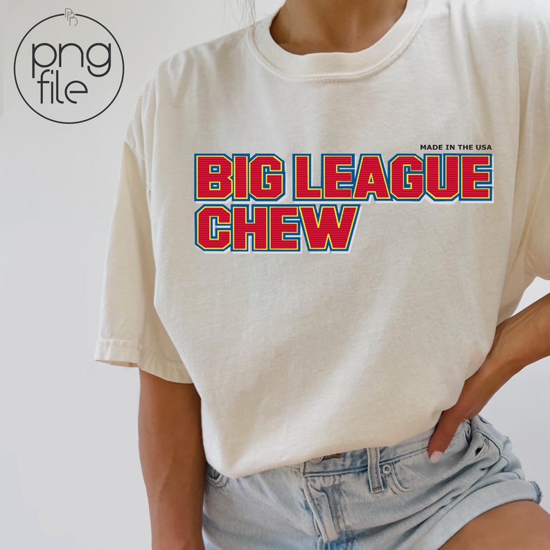 Big Chew Gum, 2 Finish Options, Front and Back Design, Png File - Etsy
