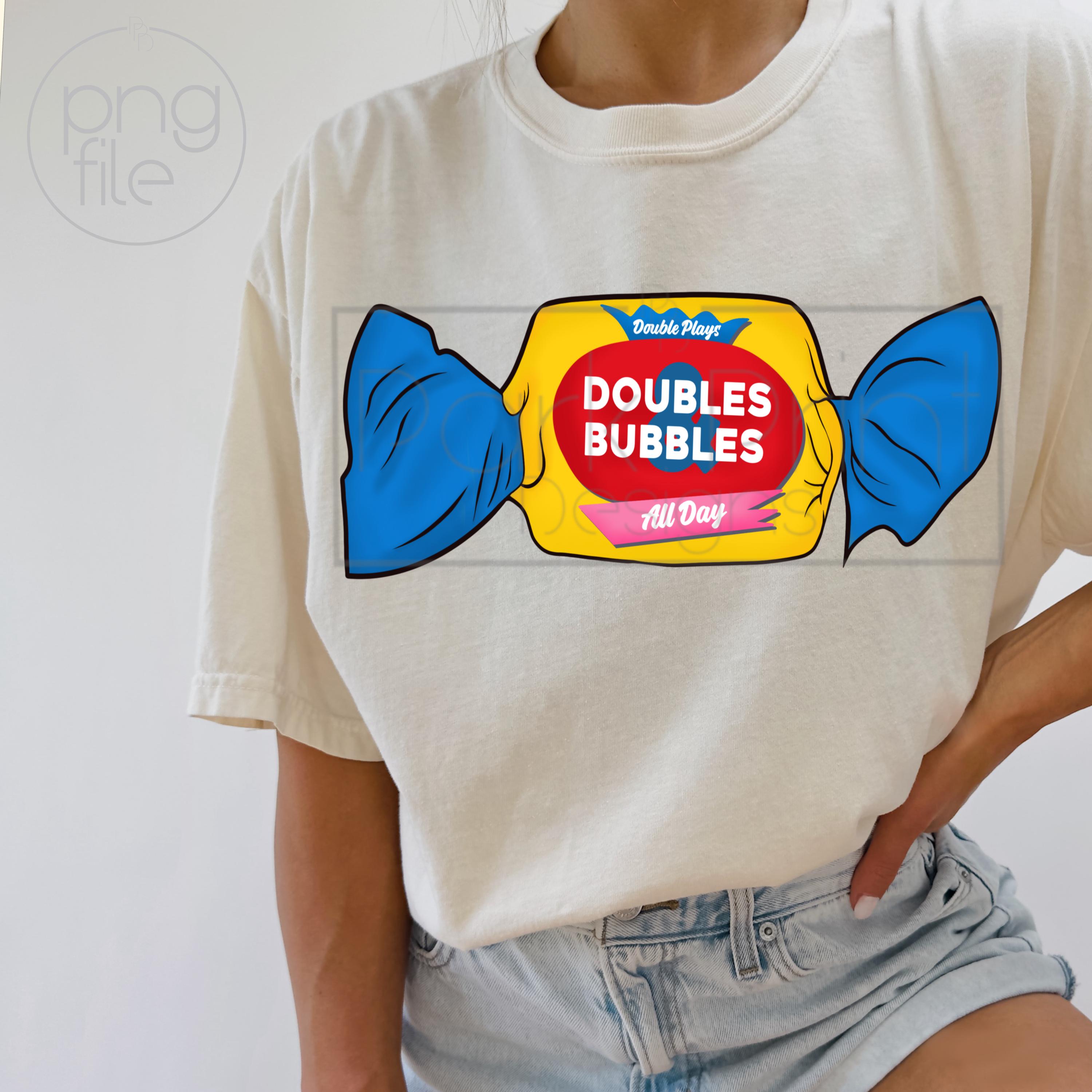 Baseball, Doubles and Bubbles, Png File - Etsy