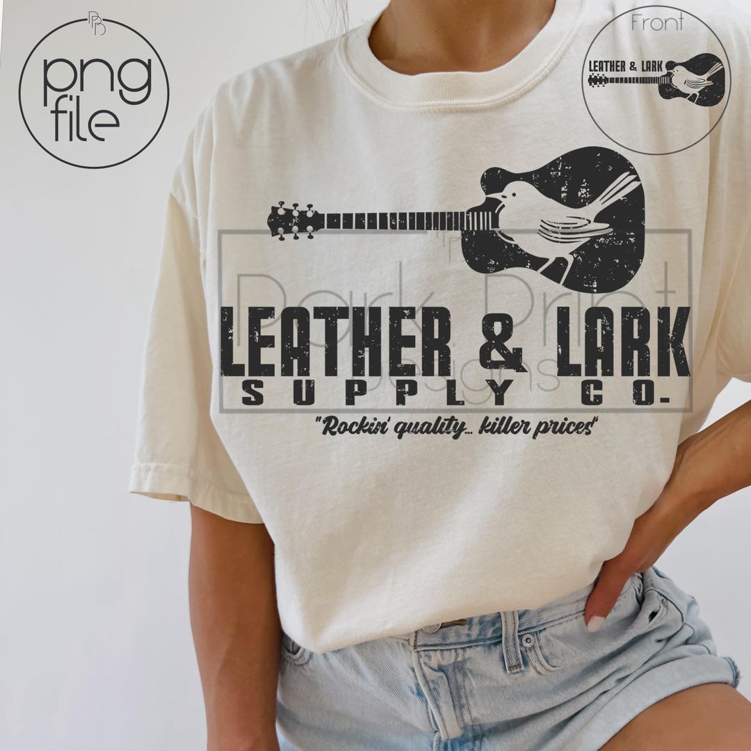 Leather and Lark Book 2 PNG Design, Front & Back - Etsy