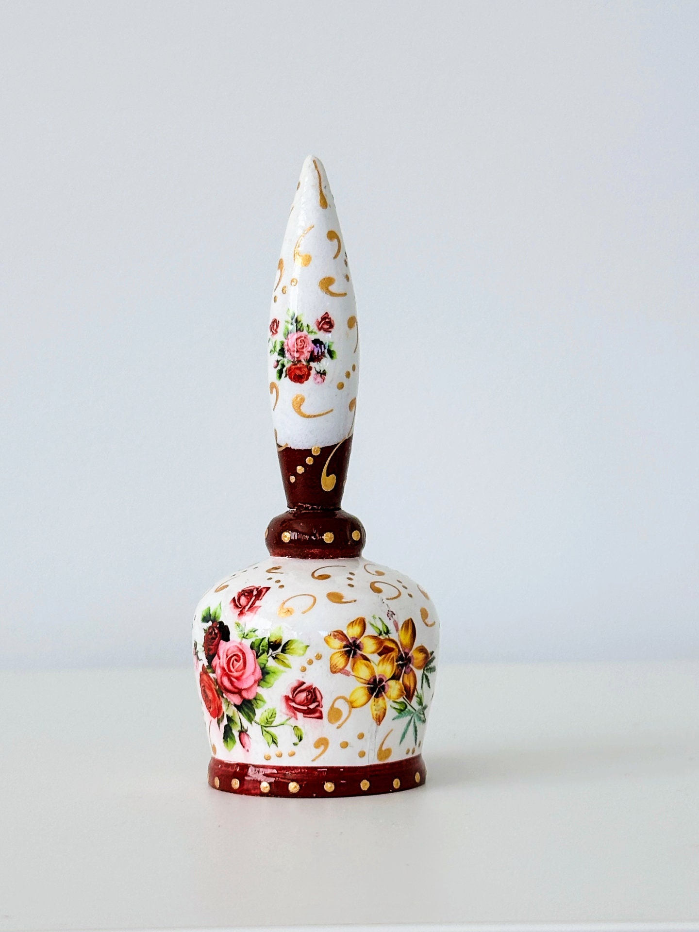 Kohl Pot: Beautiful Handmade Wooden Pot and Applicator - Etsy