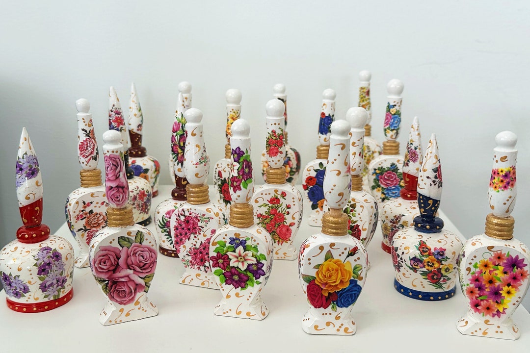 Kohl Pot: Beautiful Handmade Wooden Pot and Applicator - Etsy