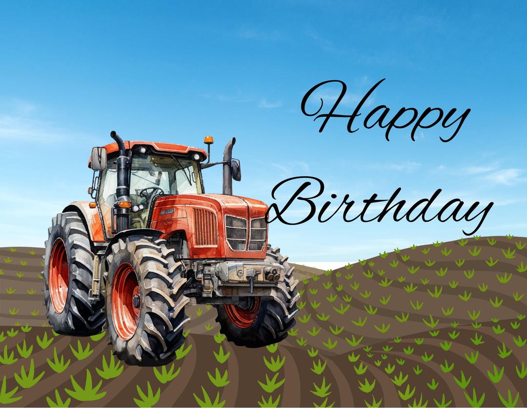 Happy Birthday Traktor Gif