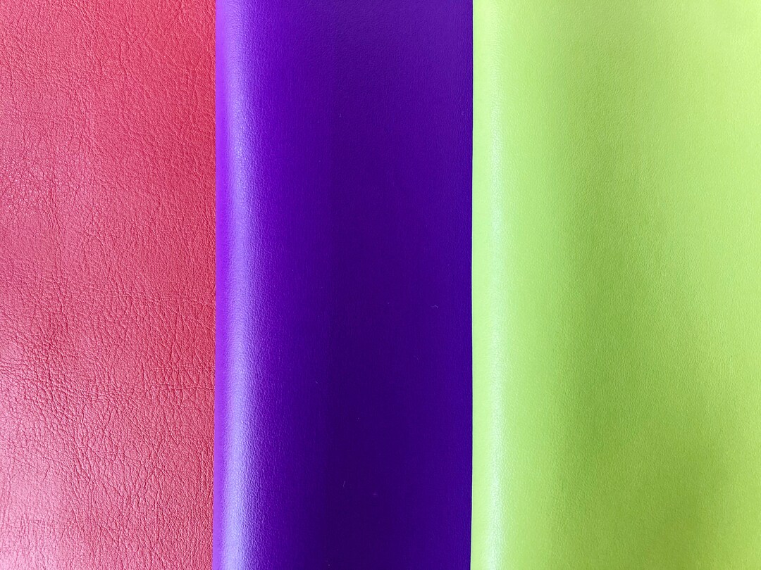 Anime Theme Colors Vegan Leather Fabric for Upholstery Faux Leather ...