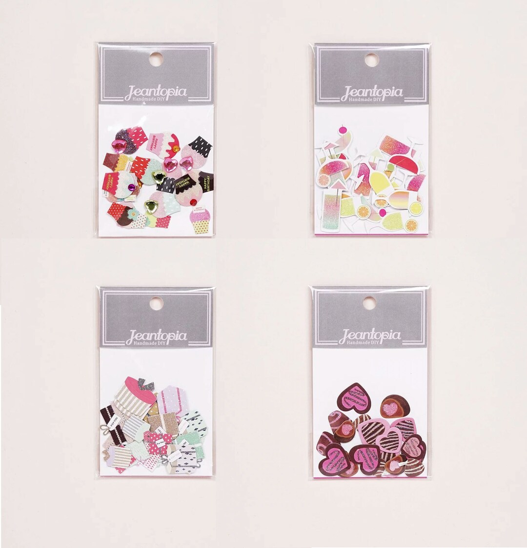Sticker Packs, Papercraft Embellishments, Scrapbook Ephemera ...