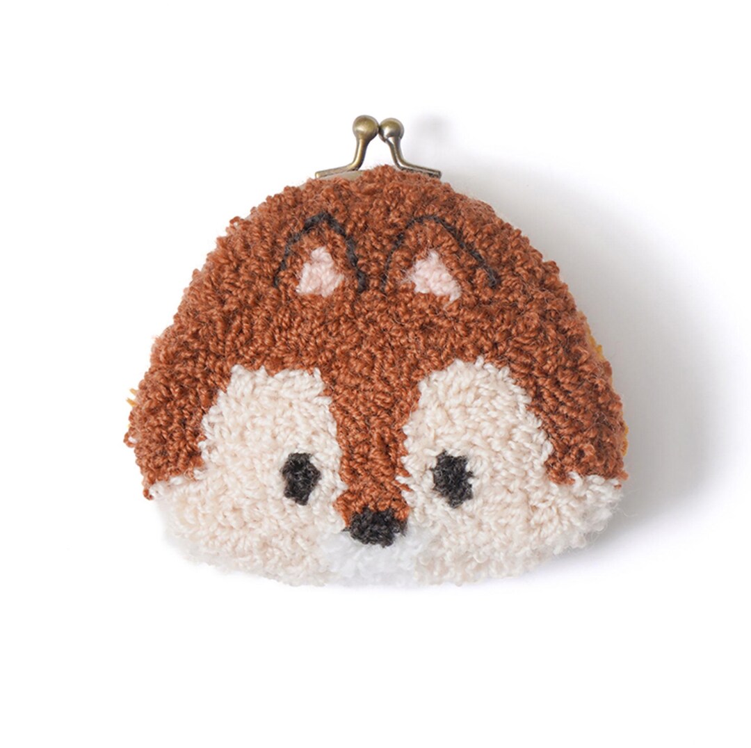 Chip and Dale Clasp Coin Purse DIY Kit Officially Licensed Disney Punch ...