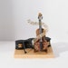 Vintage Cello DIY Paper Sculpture Kit Papercutting / Paper - Etsy