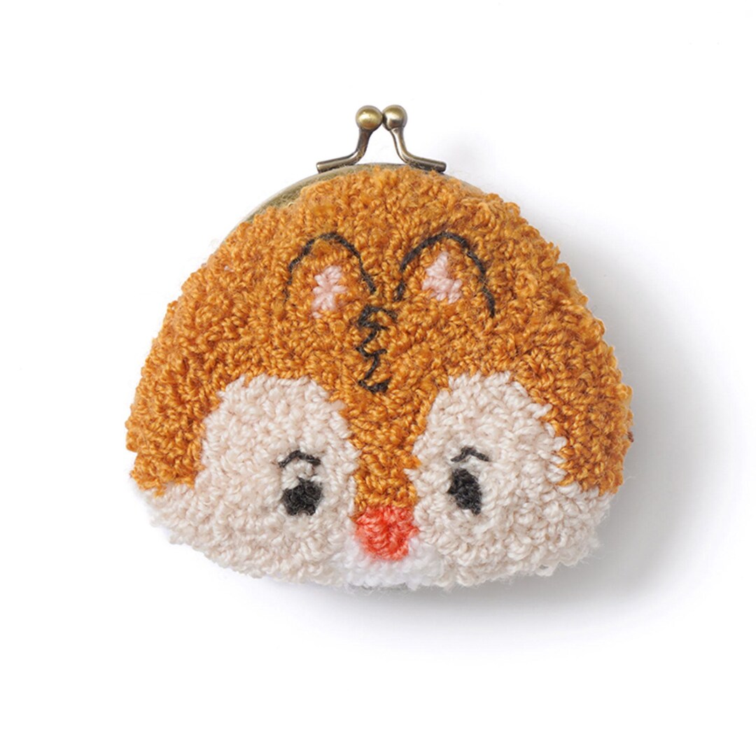 Chip and Dale Clasp Coin Purse DIY Kit Officially Licensed Disney Punch ...