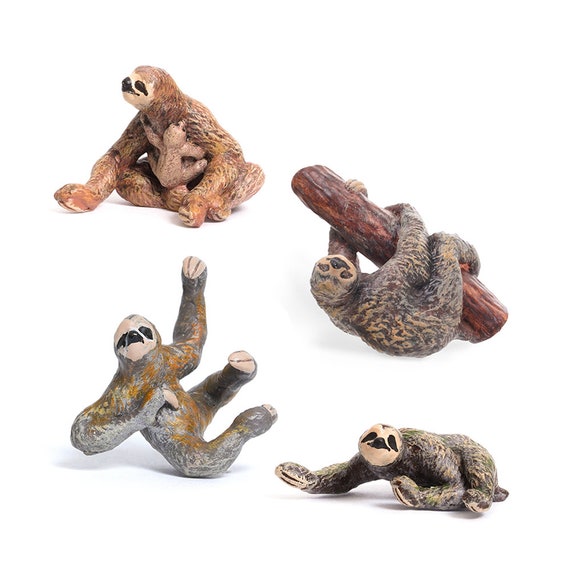 Sloth animal figurines store