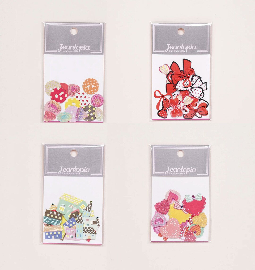 Sticker Packs, Papercraft Embellishments, Scrapbook Ephemera ...