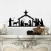 Large Nativity Scene Christmas Holiday Craft Vinyl Wall Decal Sticker ...