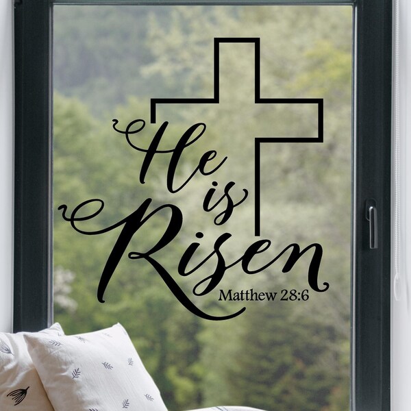 He is Risen Banner - Etsy