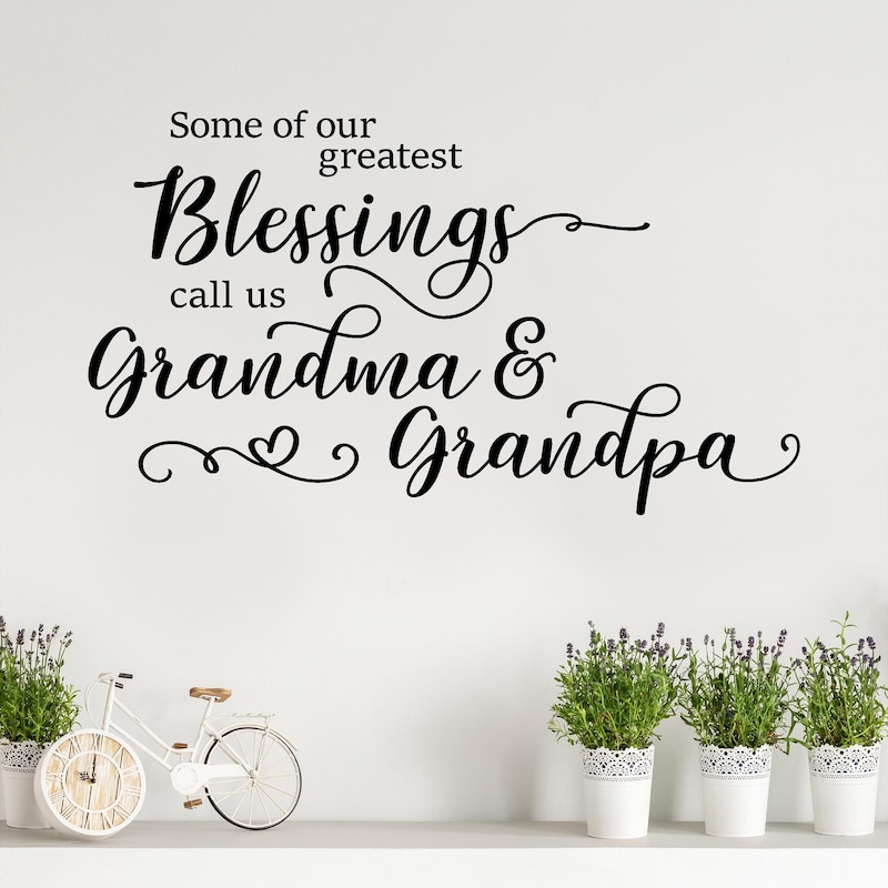 Blessing Wall Decal - Etsy