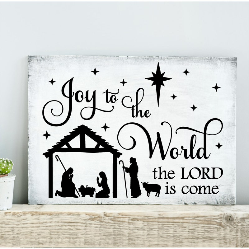 Nativity Sign - Etsy