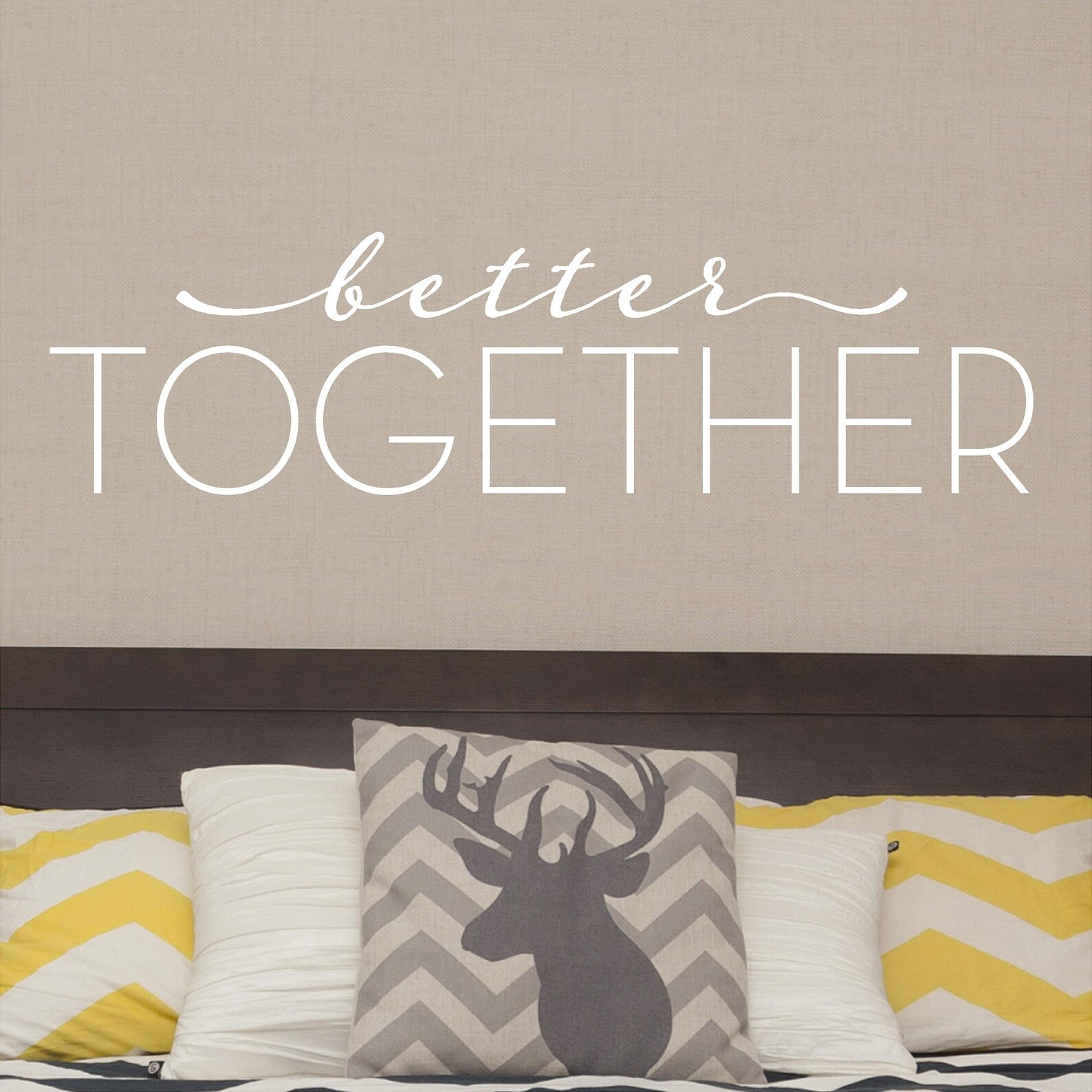 Better Together Vinyl Lettering Wall Decal Self Adhesive Sticker - Etsy