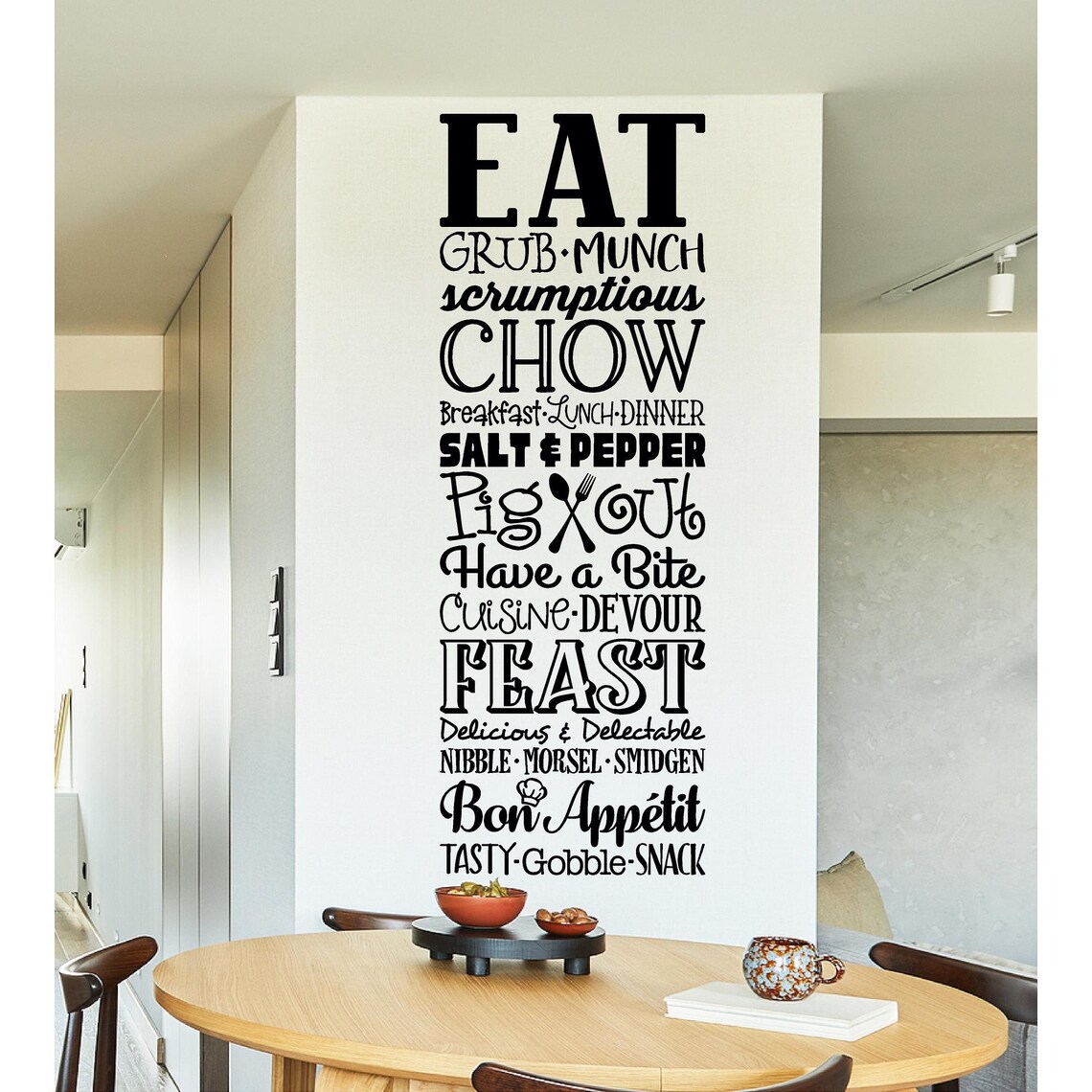 Eat Subway Vertical Art Grub Munch Chow Breakfast Lunch Dinner Have a ...