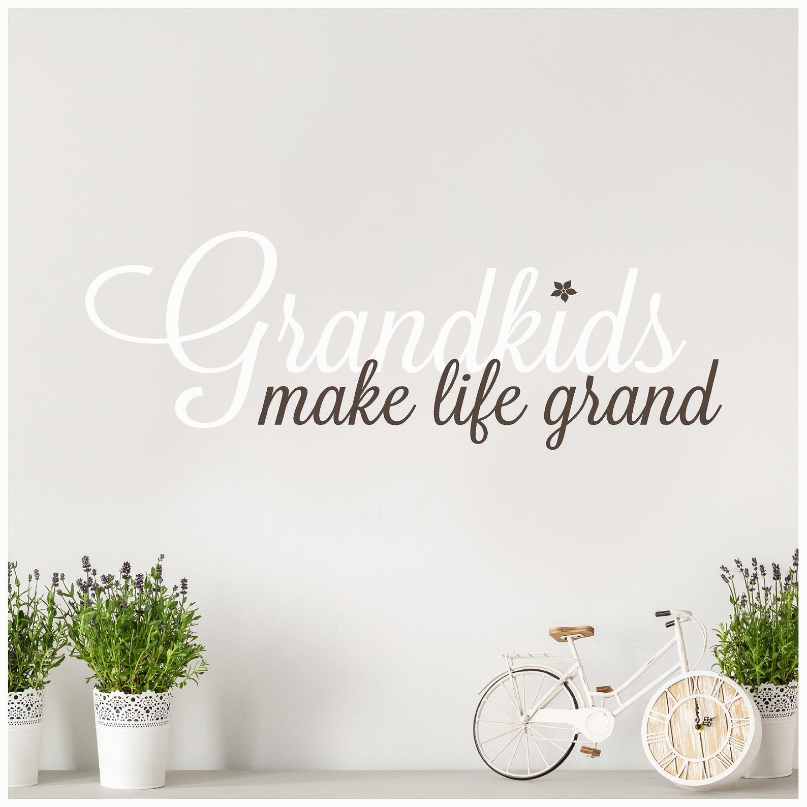 Grandkids Make Life Grand Customizable Wall Decal Vinyl - Etsy