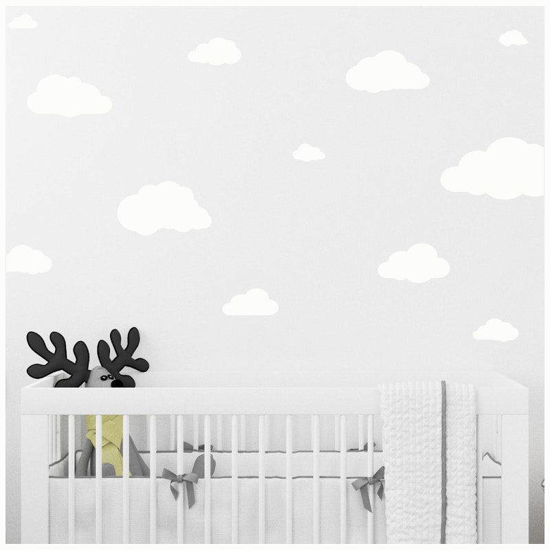 Cloud Wall Decals - Etsy