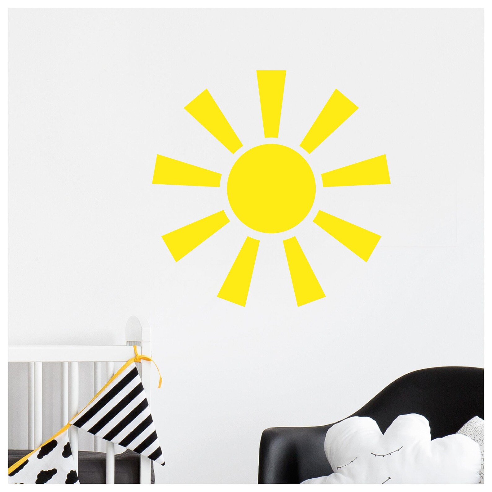 Sun Vinyl Wall Decal Sticker Cute Kids Room Decor 2 Sizes | Etsy
