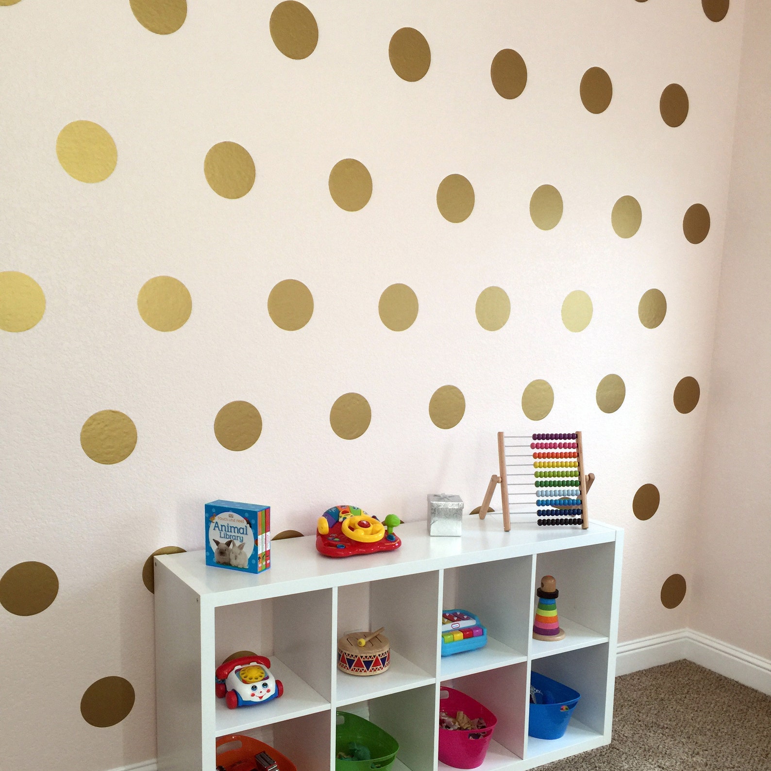 Vinyl Dot Decals 6" YOU CHOOSE COLOR Vinyl Polka Dot Circle Decal ...