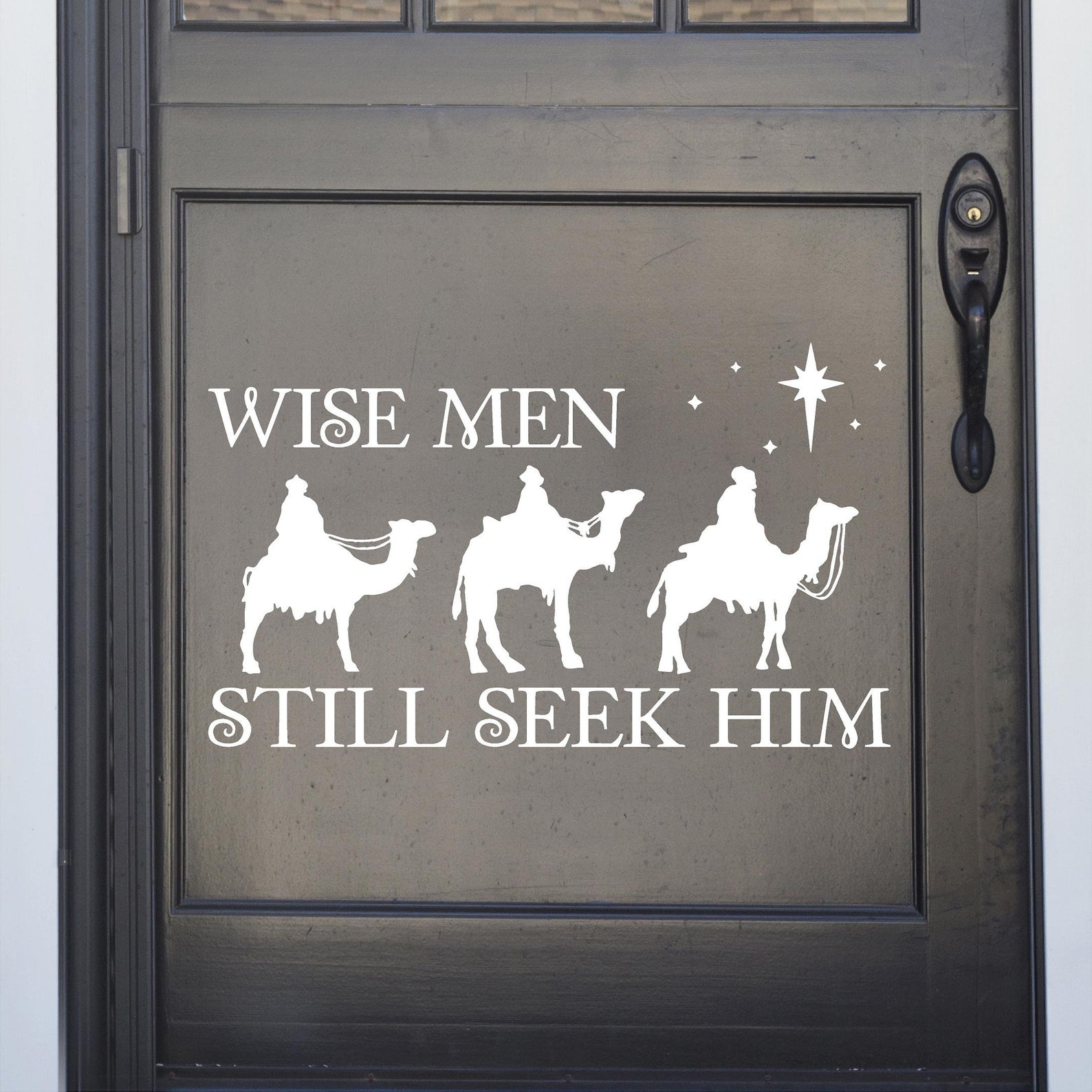 Wise Men Still Seek Him print With 3 Wise Men on Camels - Etsy