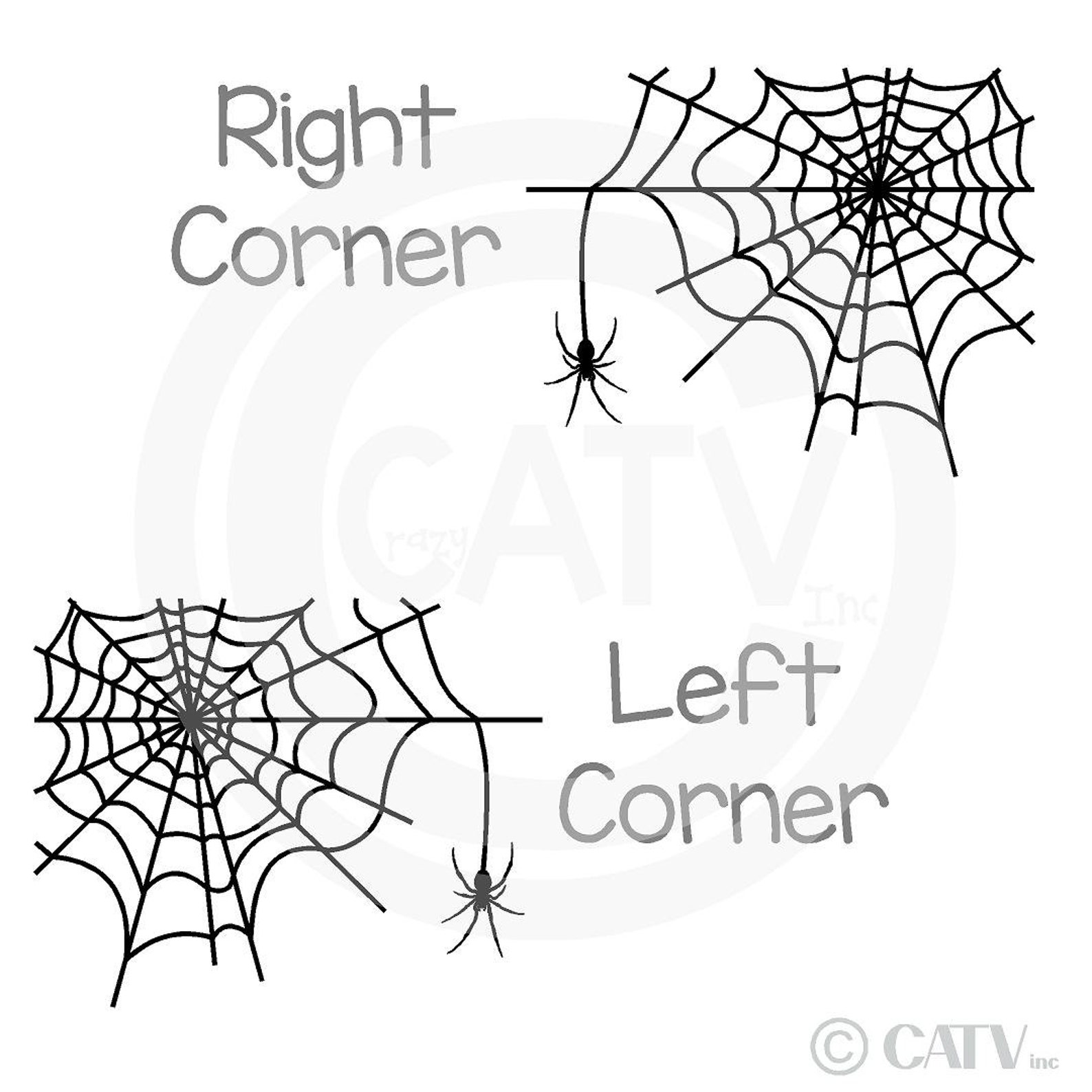 Halloween Spider Web Vinyl Lettering Wall Decal Sticker Home - Etsy
