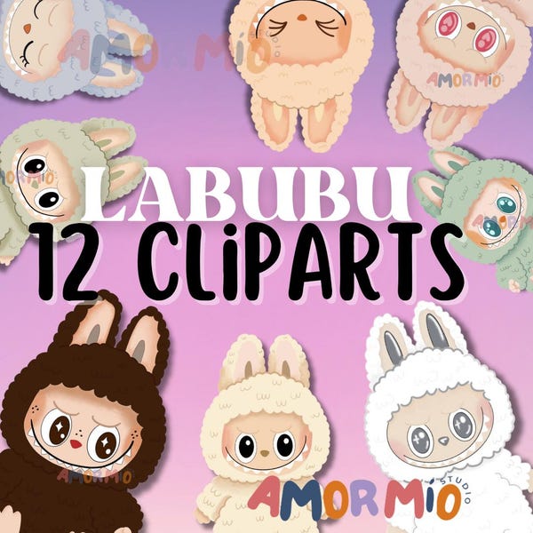 Labubu Clipart - Etsy