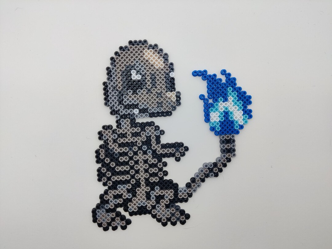 Skeleton Charmander Halloween Bead Pixel Art - Etsy
