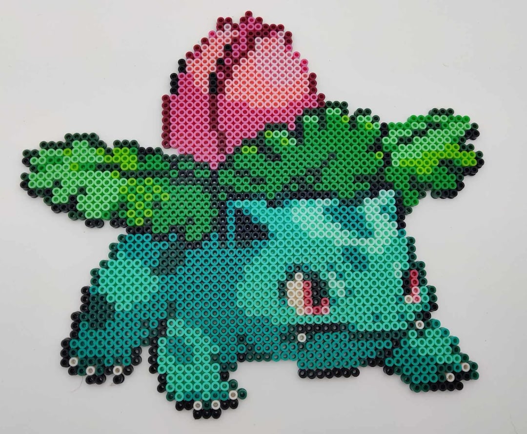Pokemon Ivysaur Perler Bead Pixel Art - Etsy