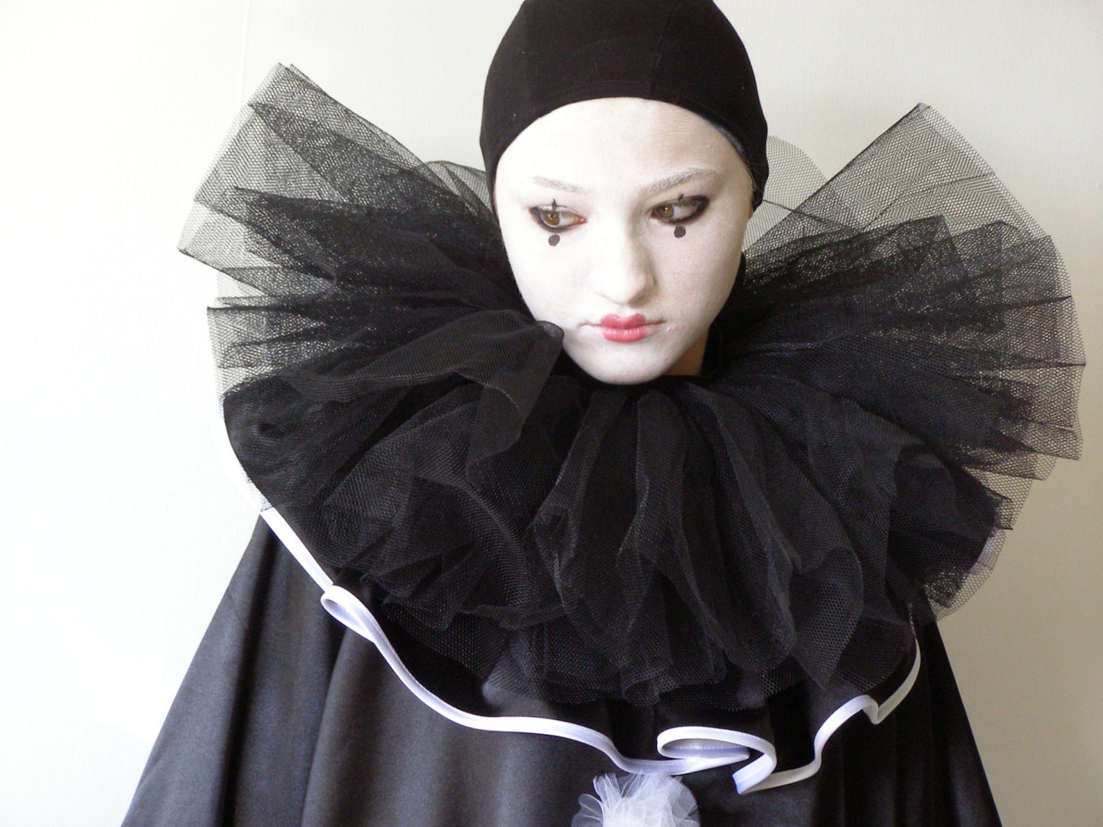 Pierrot Clown CostumeBig Men Plus Size CostumeVintage clown | Etsy