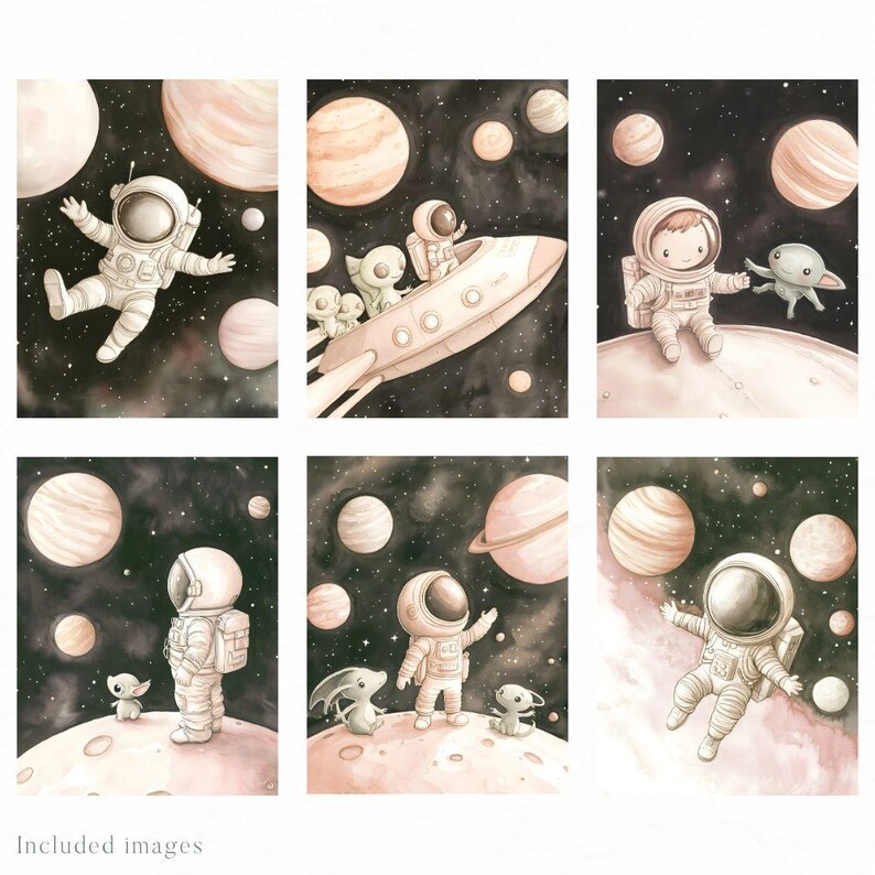 Space Adventure Junk Journal, Rocket Ship Scrapbook, Alien Junk Journal ...