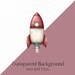 10 Red Rocket Ship Clipart Pngs, Space Clipart, Rocket Clipart ...
