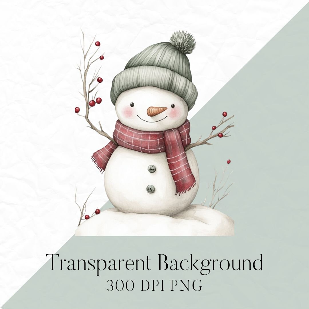 Snowman Clipart, Snowmen Clipart, Winter Clipart, Snow Clipart, Winter ...