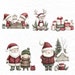 North Pole Clipart, Santa's Village, Christmas Clipart, Elf Clipart ...