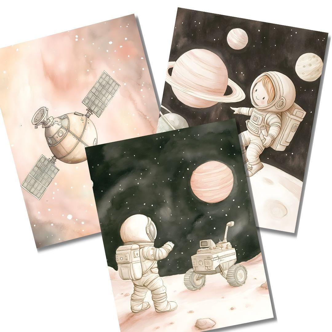 Space Adventure Junk Journal, Rocket Ship Scrapbook, Alien Junk Journal ...